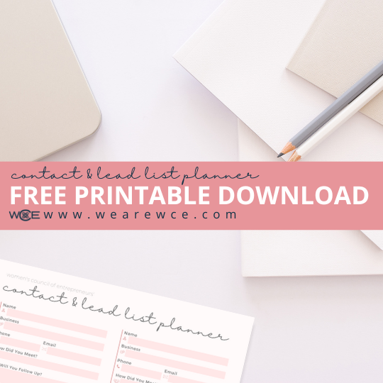 3 Tips on Making Connections and Creating Your Lead List ~ A Free ...